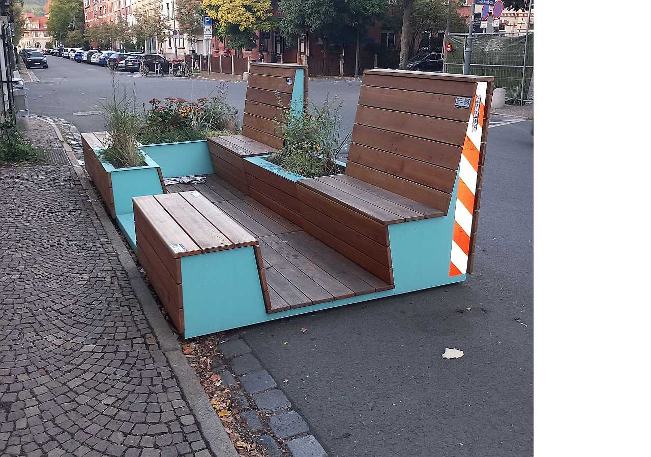 So bringst Du ein Parklet auf die Straße - Ökolöwe