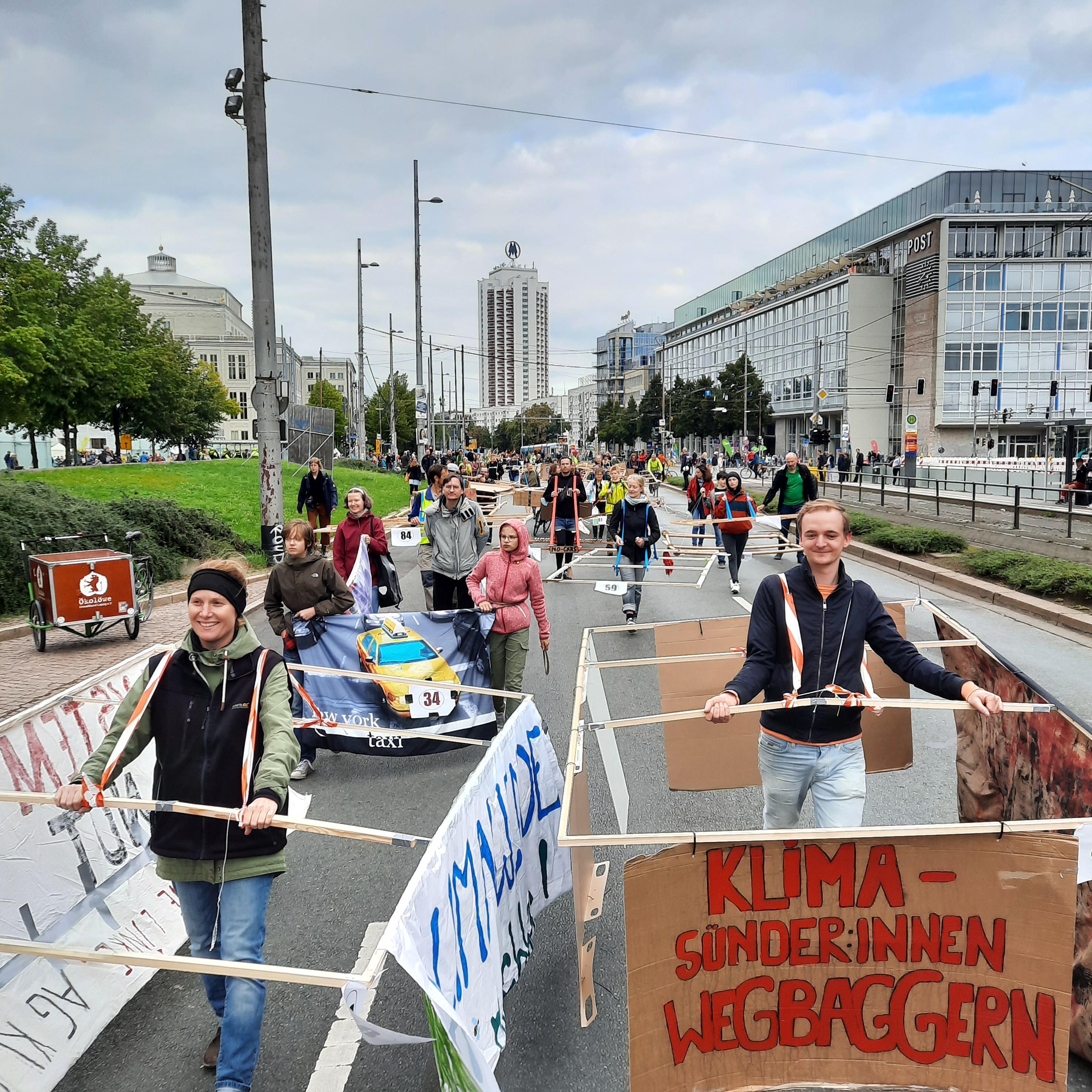 Ring frei - Autofreier Tag in Leipzig - Ökolöwe
